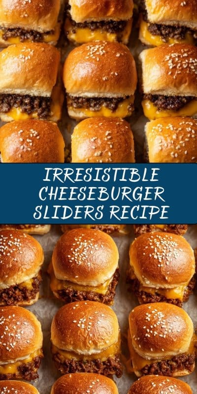 Cheeseburger Sliders: Irresistible Mini Burgers for Any Occasion