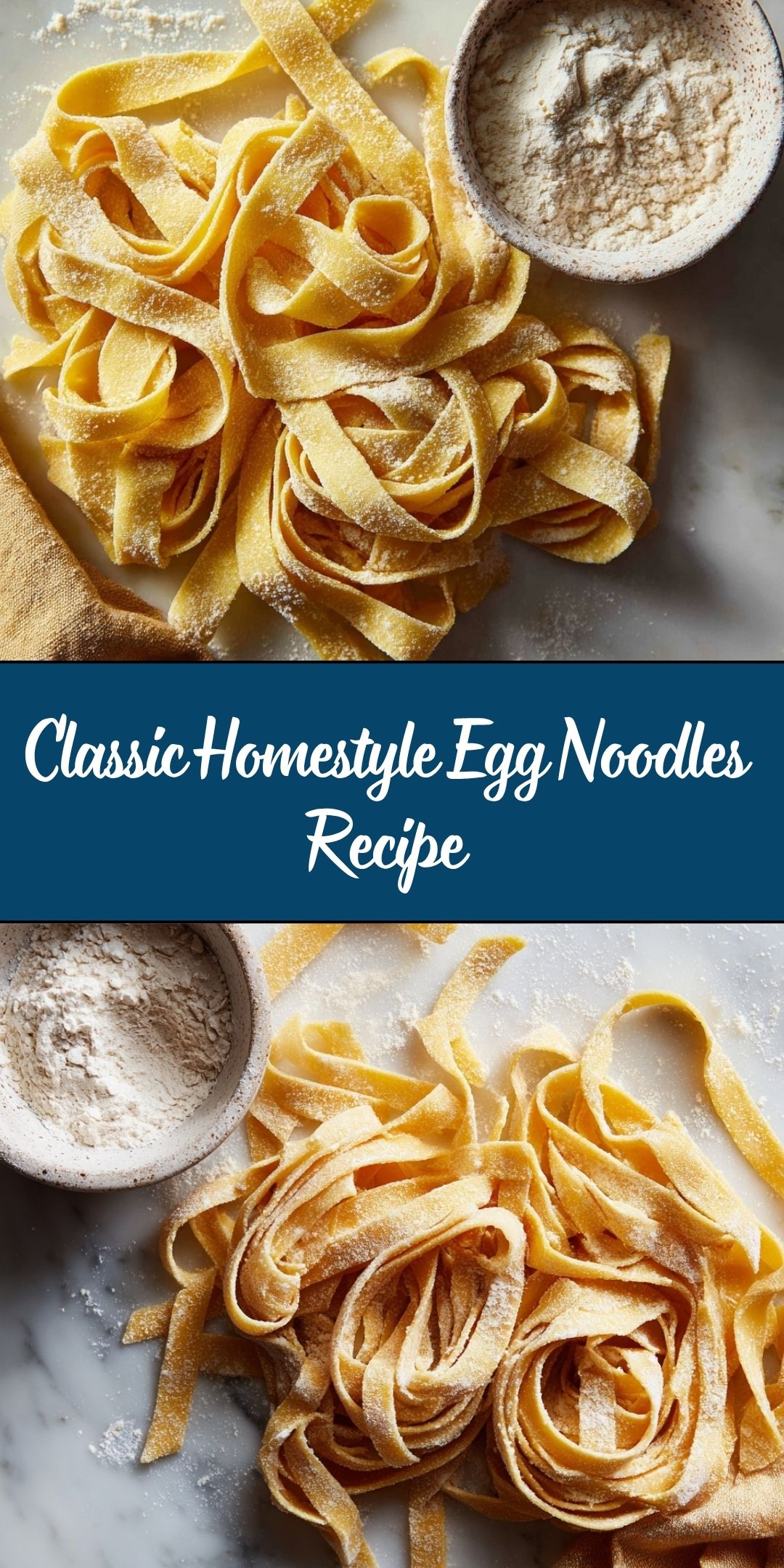 Homestyle Egg Noodles Recipe - Comforting Homemade Noodles