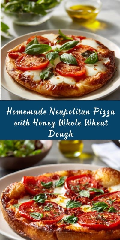 Neapolitan Pizza & Honey Whole Wheat Dough: Old World Magic