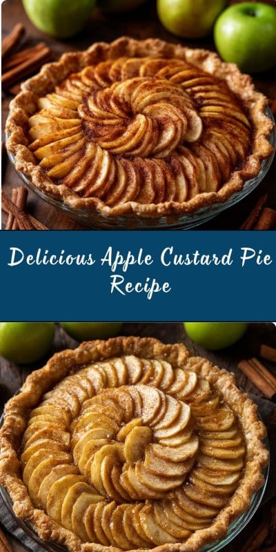 Apple Custard Pie Recipe: Cozy Nostalgia in Every Bite