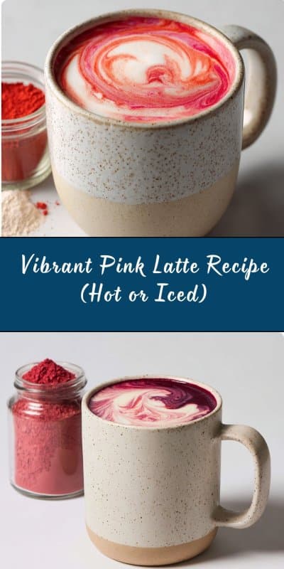 Pink Latte Recipe: Vibrant Beetroot Latte for Hot or Iced Delight