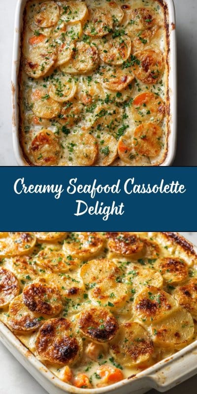 Gourmet Seafood Cassolette Recipe - Indulgent French Bistro Fantasy