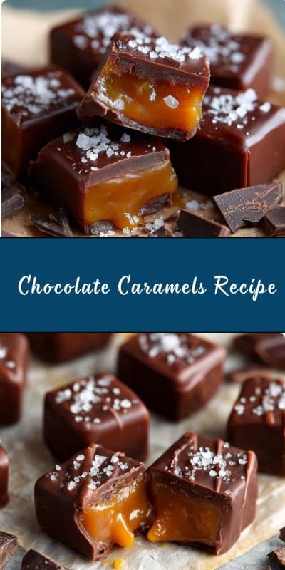 Homemade Chocolate Caramels: Sweet and Creamy Confection Recipe