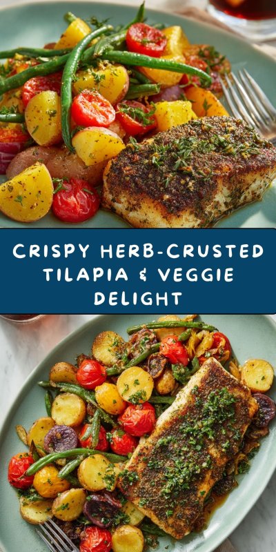 Herb-Crusted Tilapia Recipe: Flavor-Packed Sheet Pan Meal
