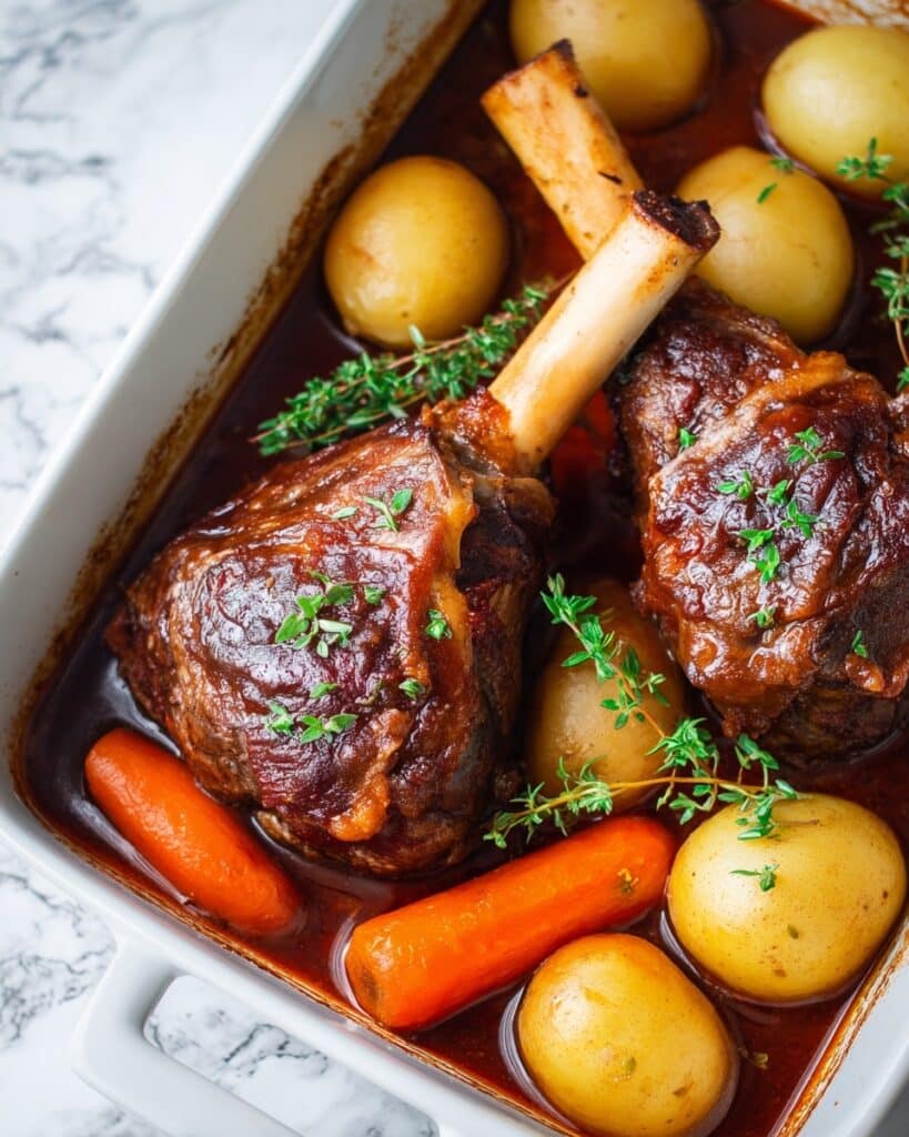 Braised Lamb Shanks: Hearty & Tender Lamb Dish You’ll Love